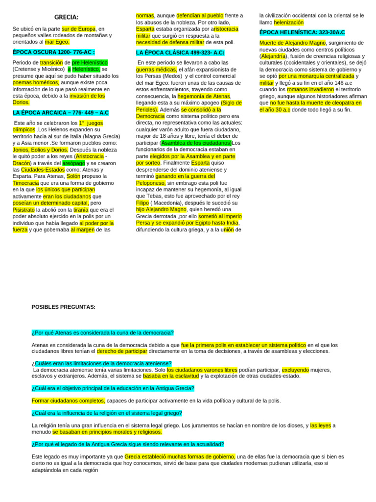 Gecia y Roma | PDF