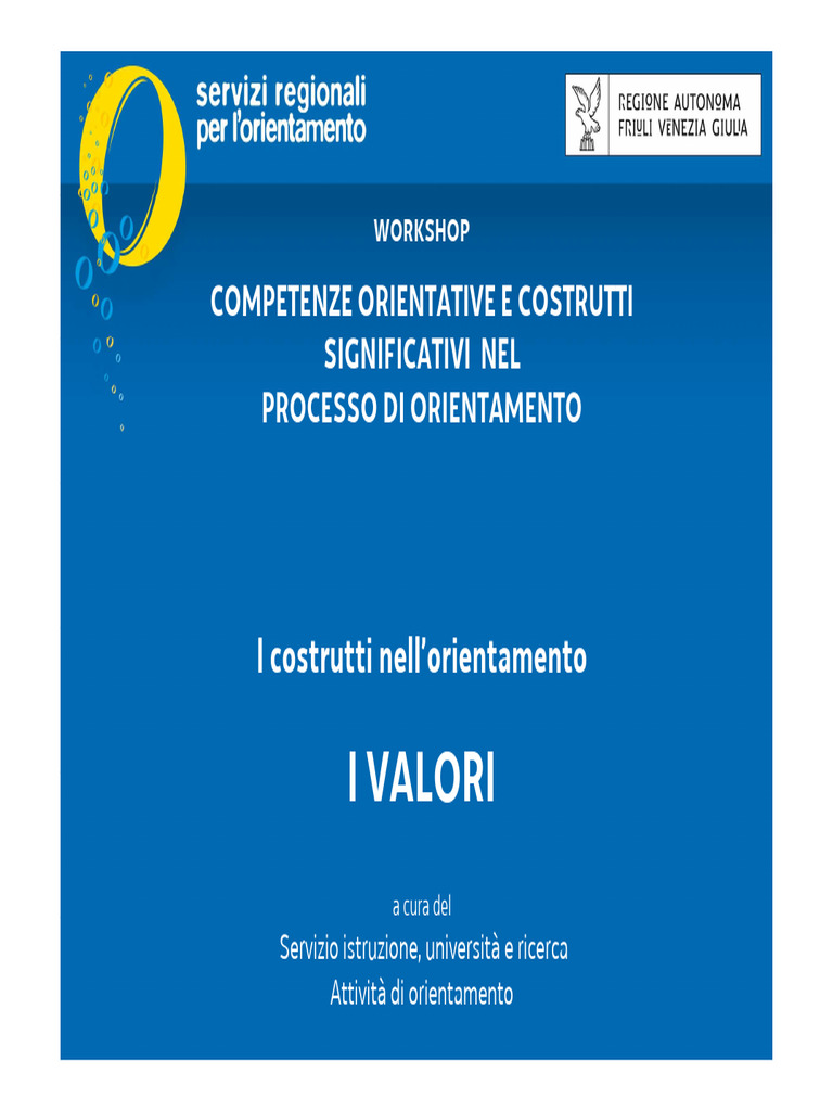 VALORI | PDF