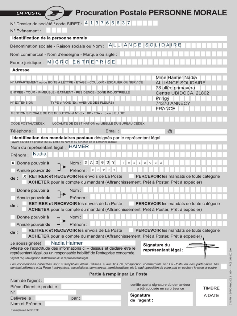 procuration-personne-morale | PDF
