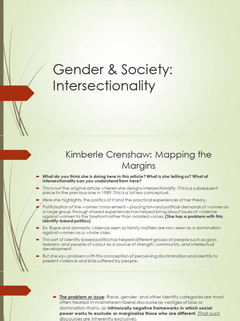 Intersectionality_Module3_14August2023 | PDF