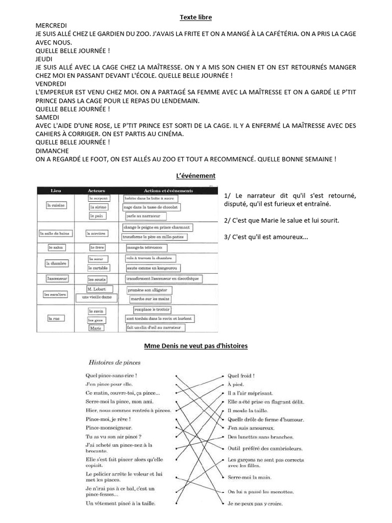 Histoires Pressées CORRECTION 11 À 15 | PDF