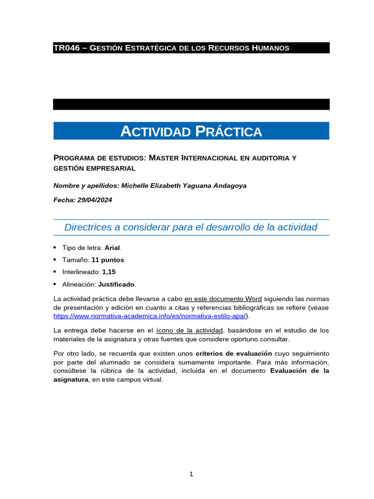 Actividad Practica | PDF