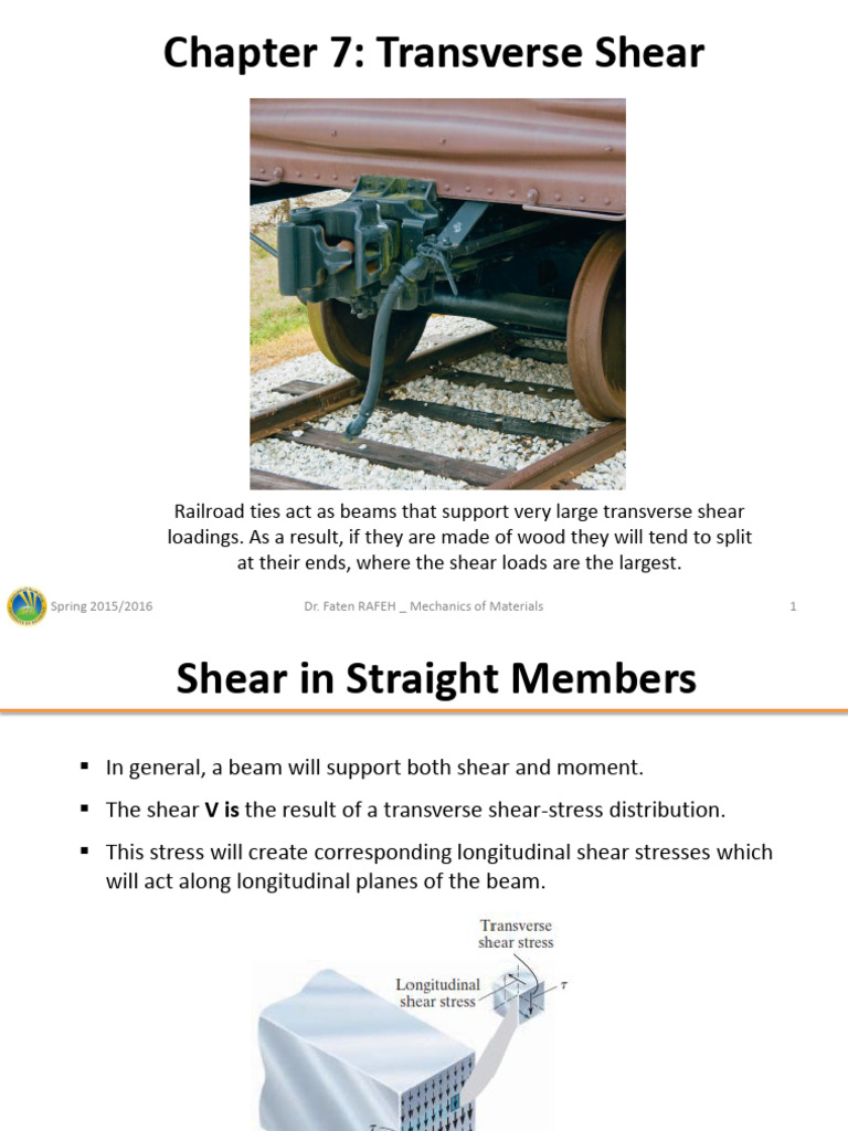 Transverse Shear | PDF