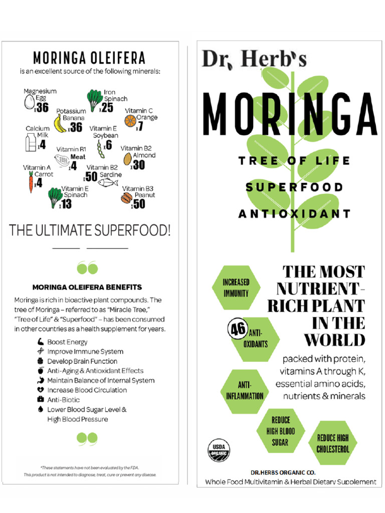 Moringa Brochure | PDF