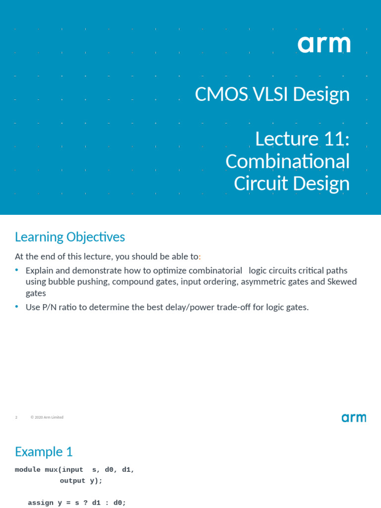 Lecture11 CircuitDesign | PDF
