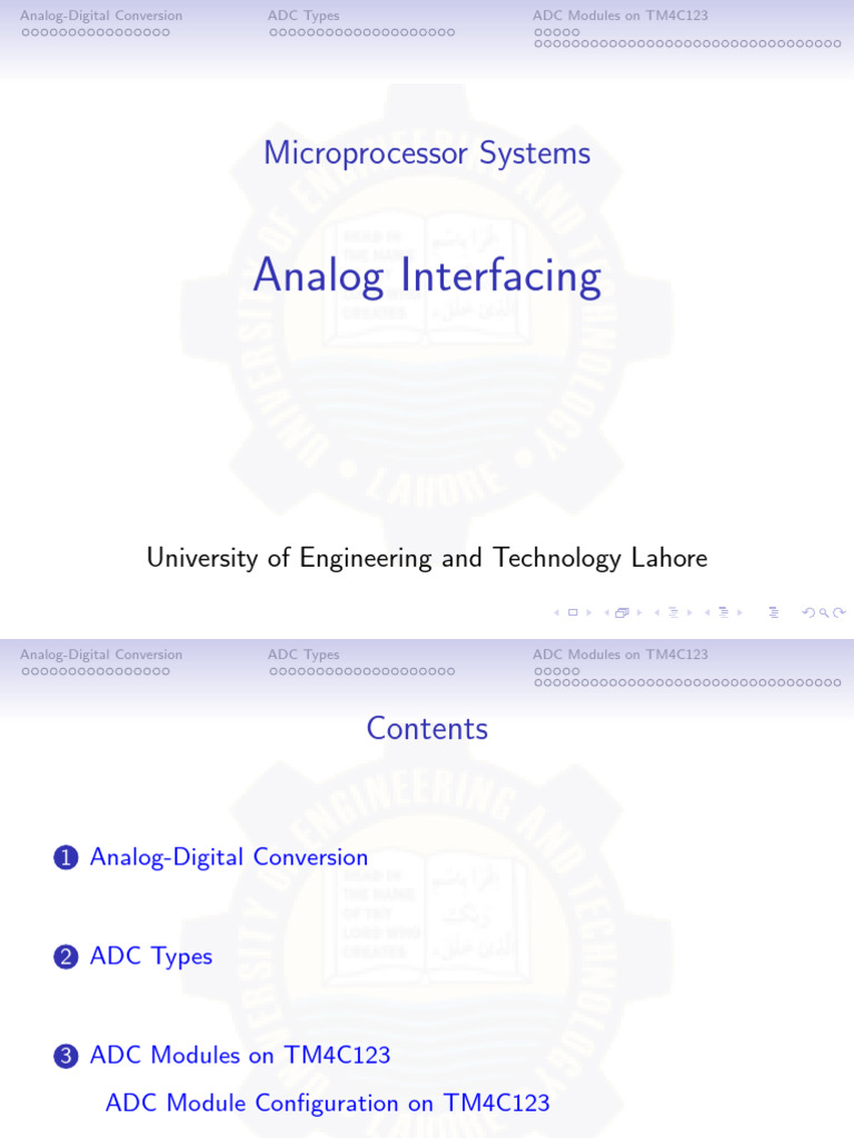 Ch12 Slides | PDF | Analog To Digital Converter | Computers