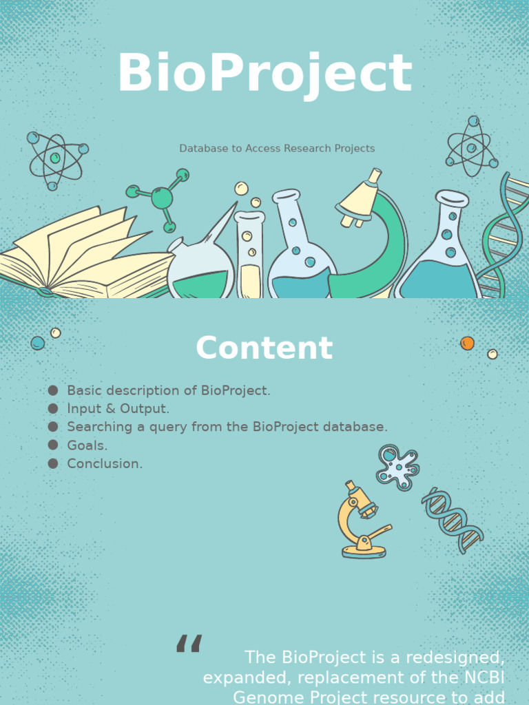 3. ppt BioProject | PDF