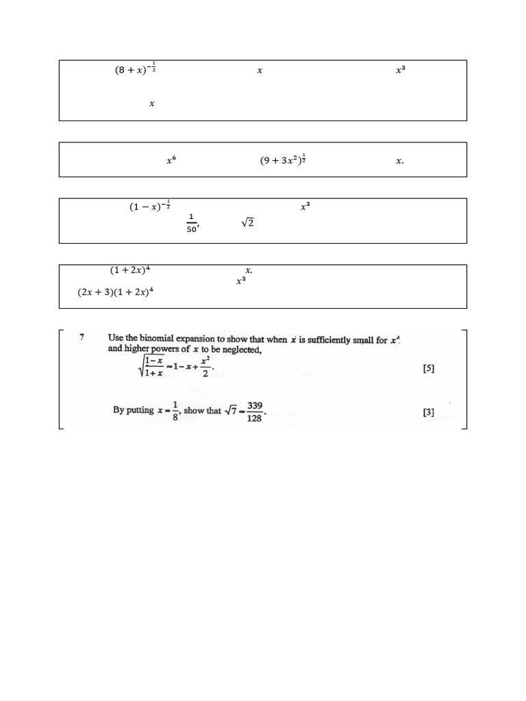 Series Expansions | PDF