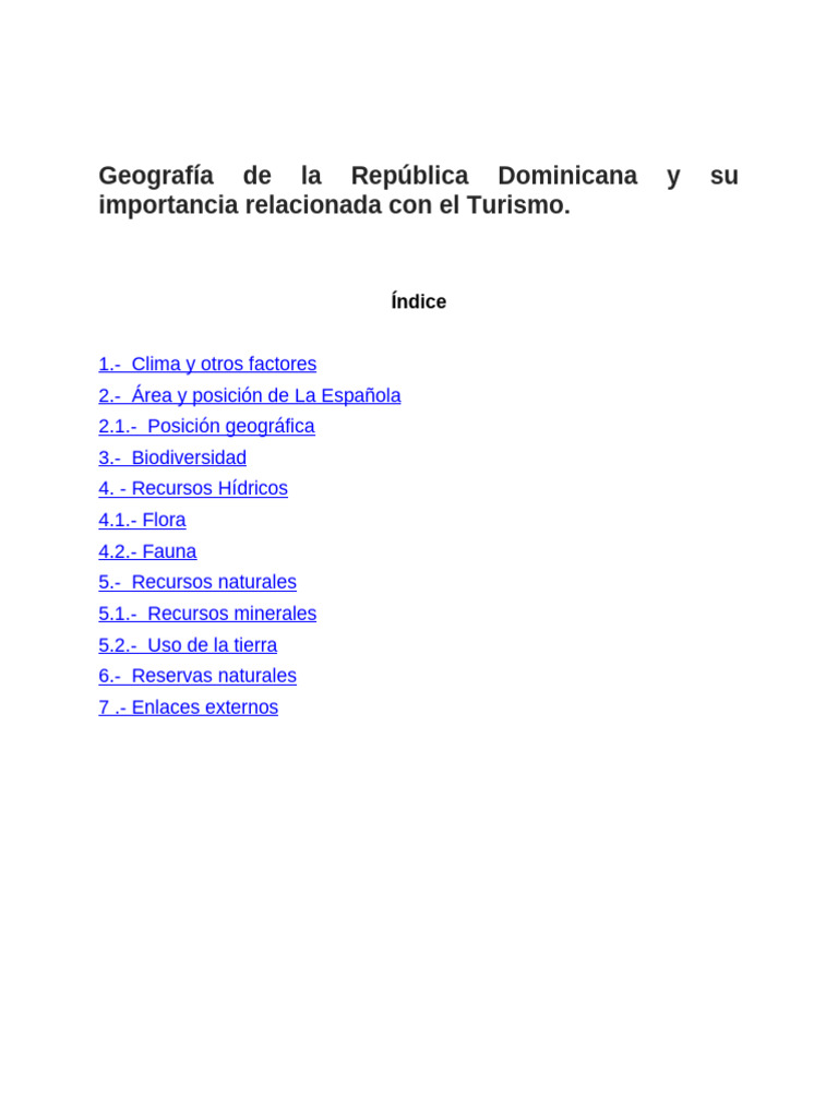 6 GeografÃ - A de La RepÃºblica Dominicana | PDF | Ciencias de la ...