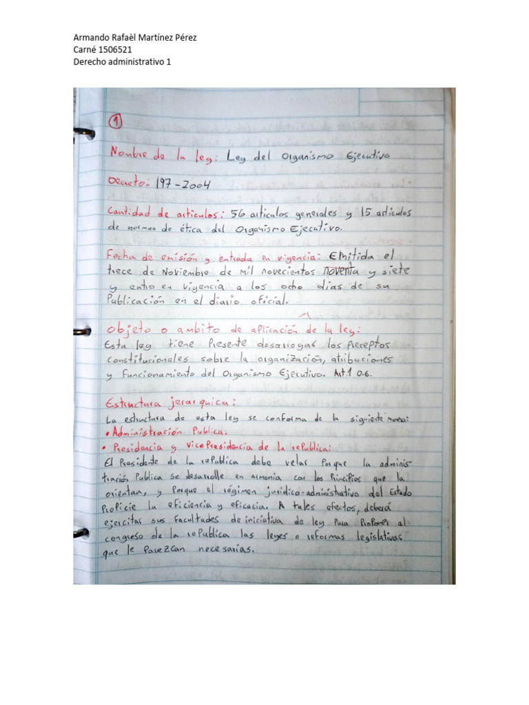 Trabajo Administrativo | PDF