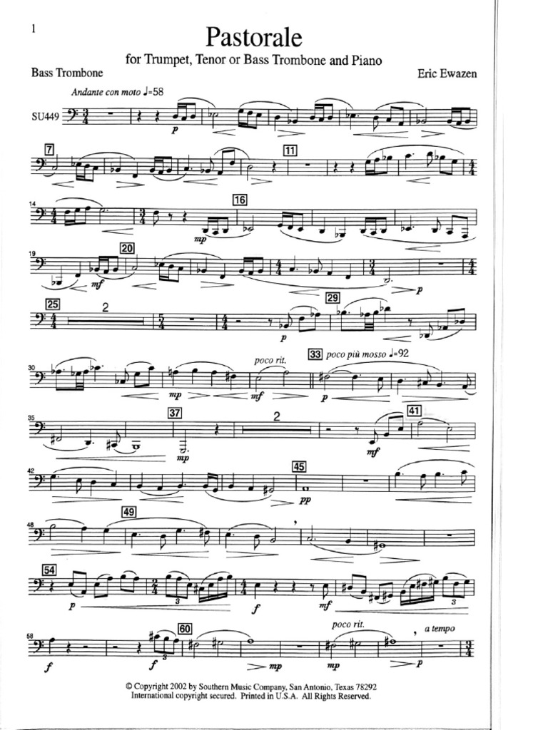 Ewazen Pastorale | PDF