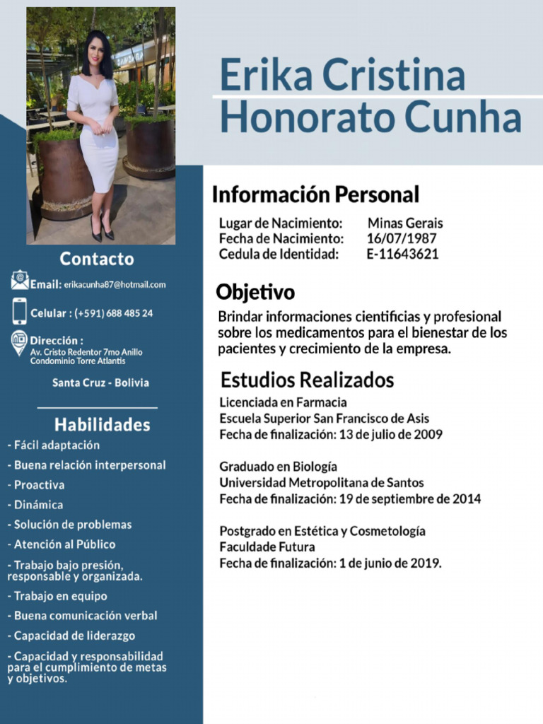 ERIKA HONORATO CV 2024 Certo | PDF