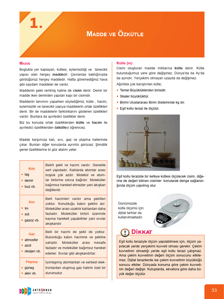 2-Madde Ve Özellikleri | PDF