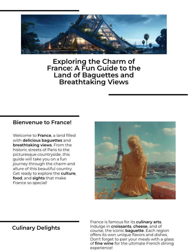 Slidesgo Exploring The Charm of France A Fun Guide To The Land of ...