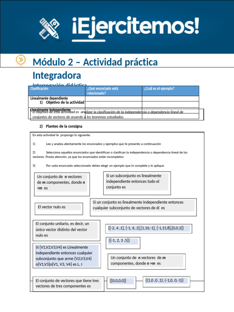 Actividad 4 M2 - Consigna - Matematica | PDF