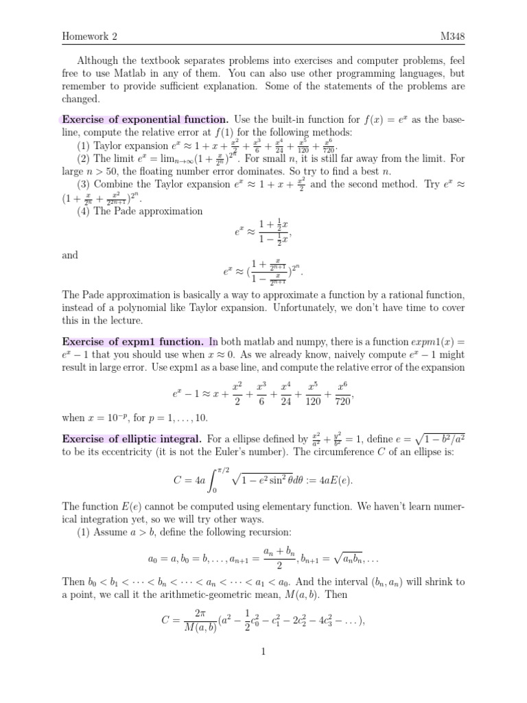 HW 2 | PDF