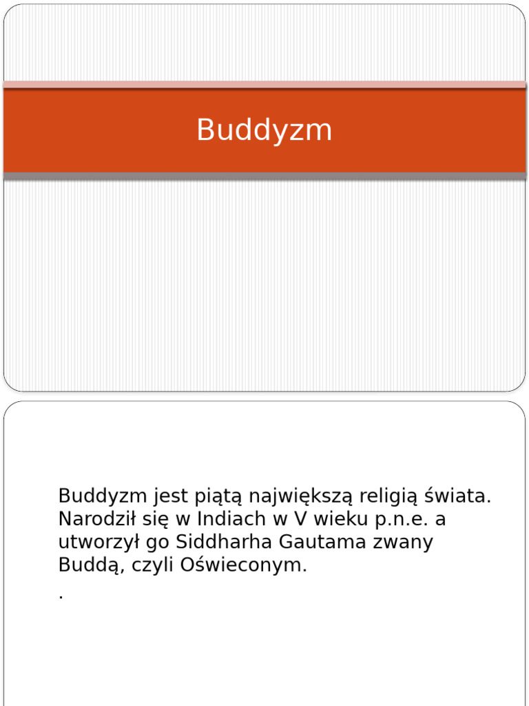 Buddyzm 2 | PDF