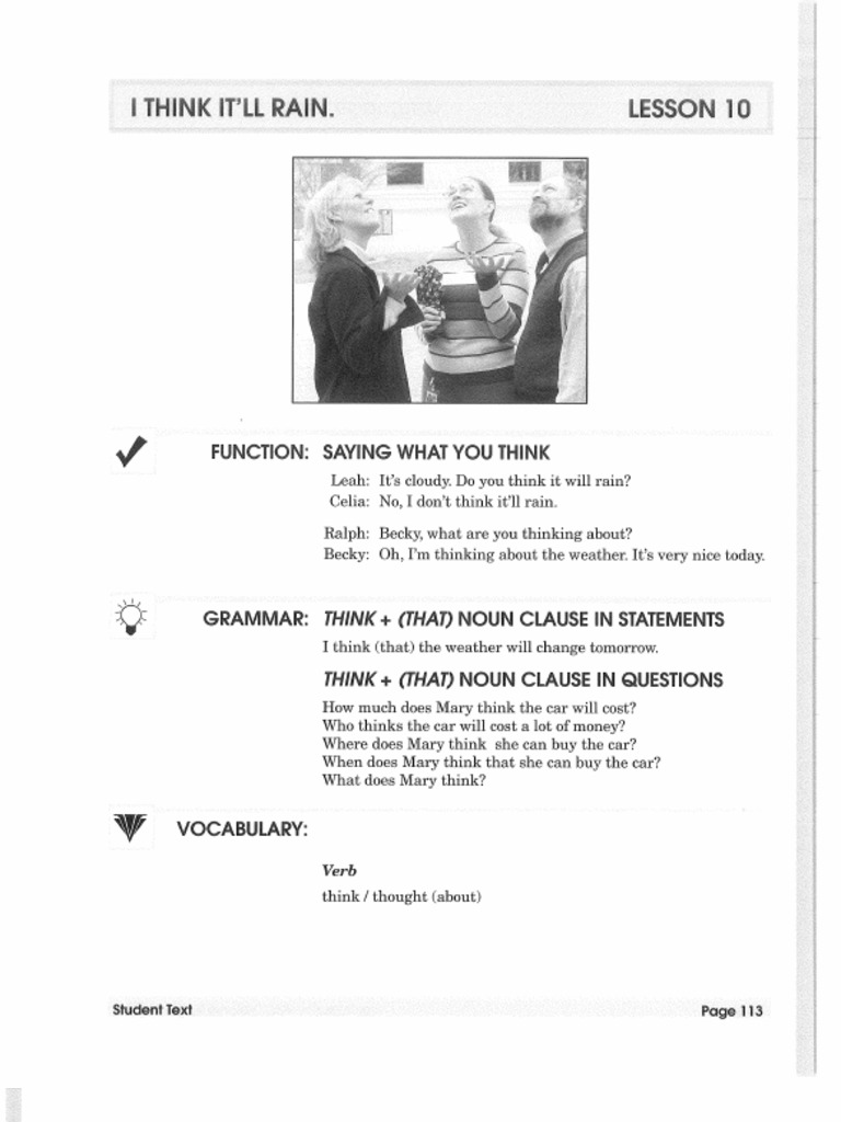 123412-Student-Book-Vol-2 - Lesone 10 | PDF