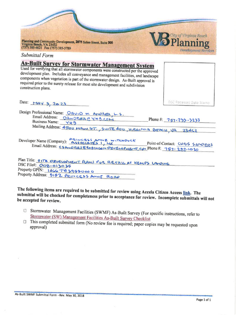 Submittal Form | PDF