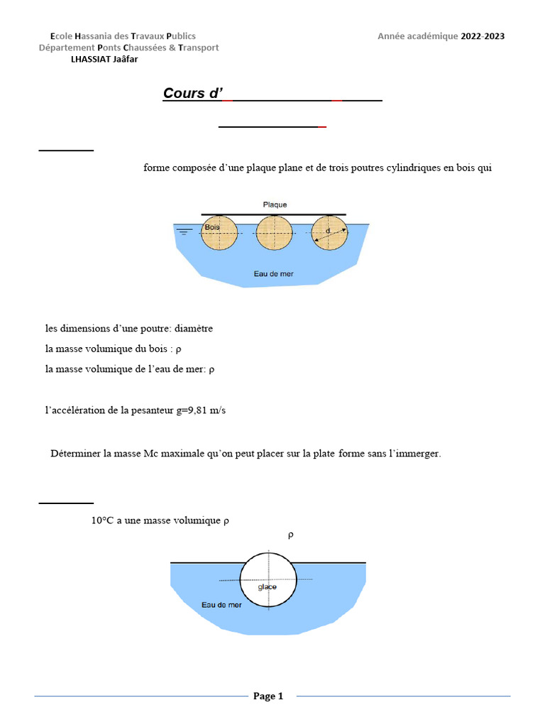 Série de TD 2 | PDF