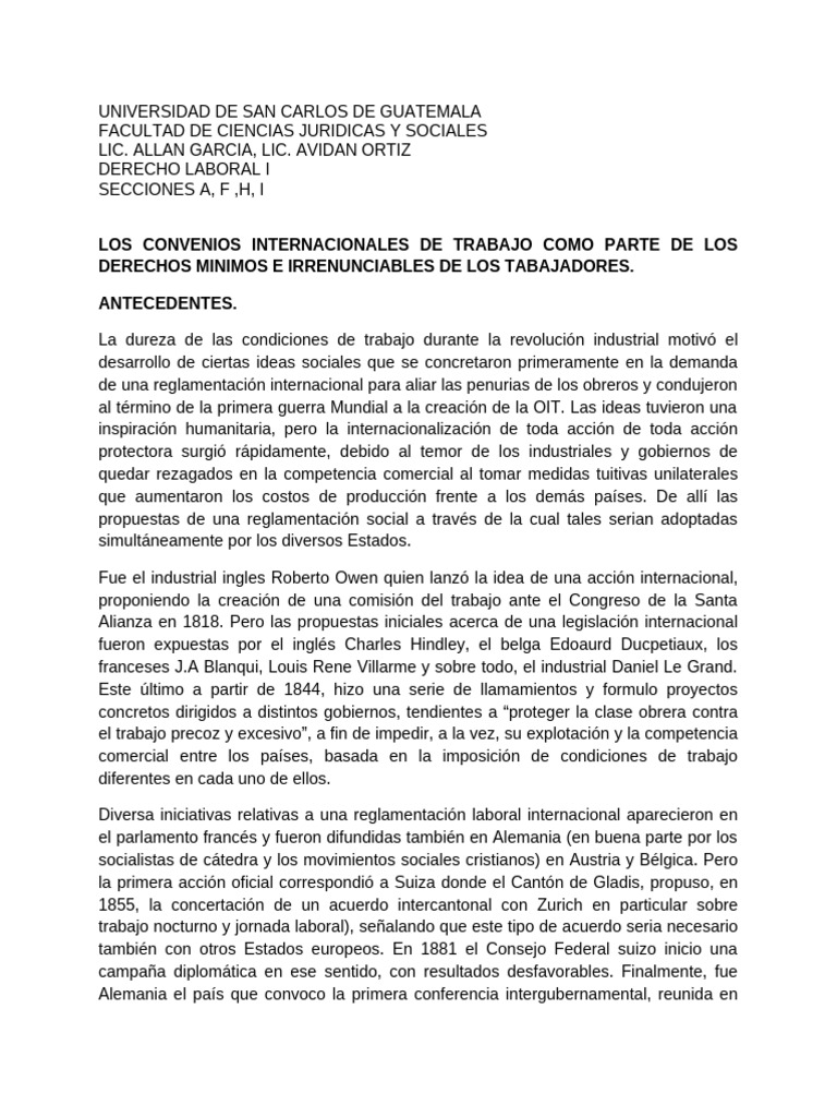 Material Oit | PDF | Organización Internacional del Trabajo