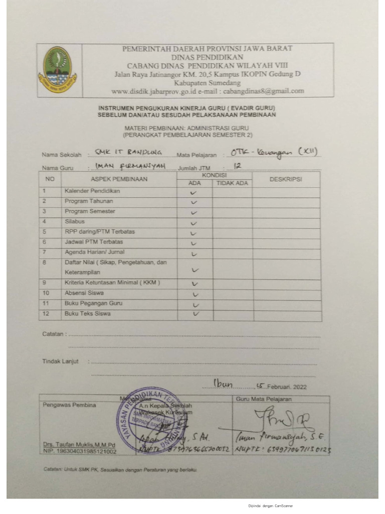 Iman Firmansyah - Otk-Keuangan12 | PDF
