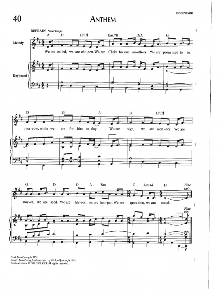 Anthem | PDF