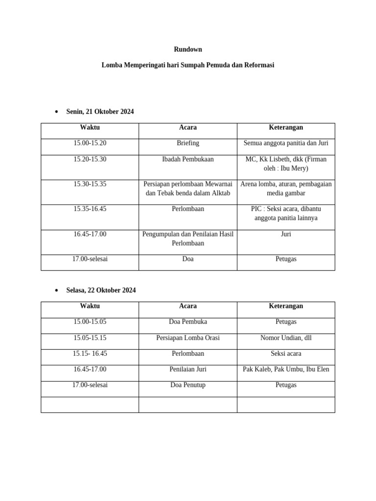 RD Lomba PPA 21-24 Okt 2024-1 | PDF