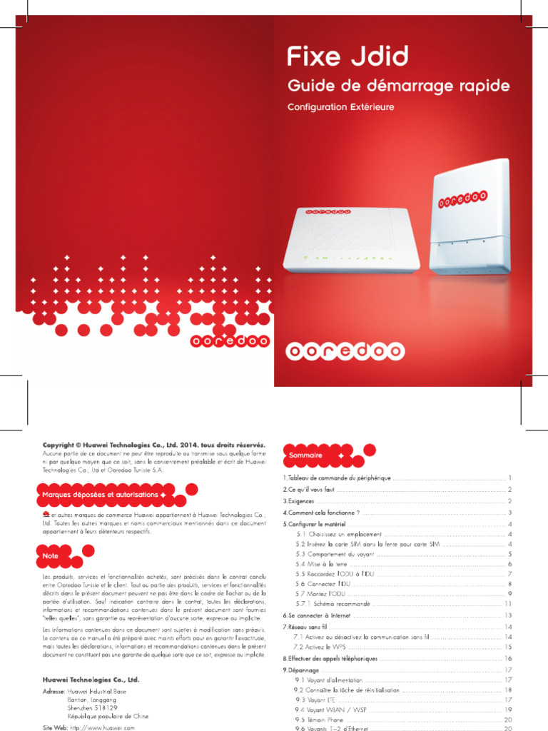 Guide D Installation Fixe Jdid Outdoor Original | PDF