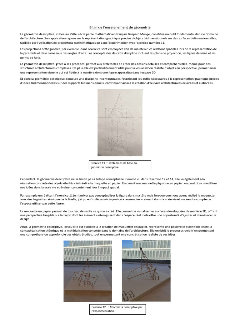 Bilan de L | PDF