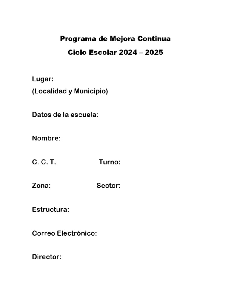 Esquema 2 para Elaboracion Del Pmc-05 Sep-24 | PDF