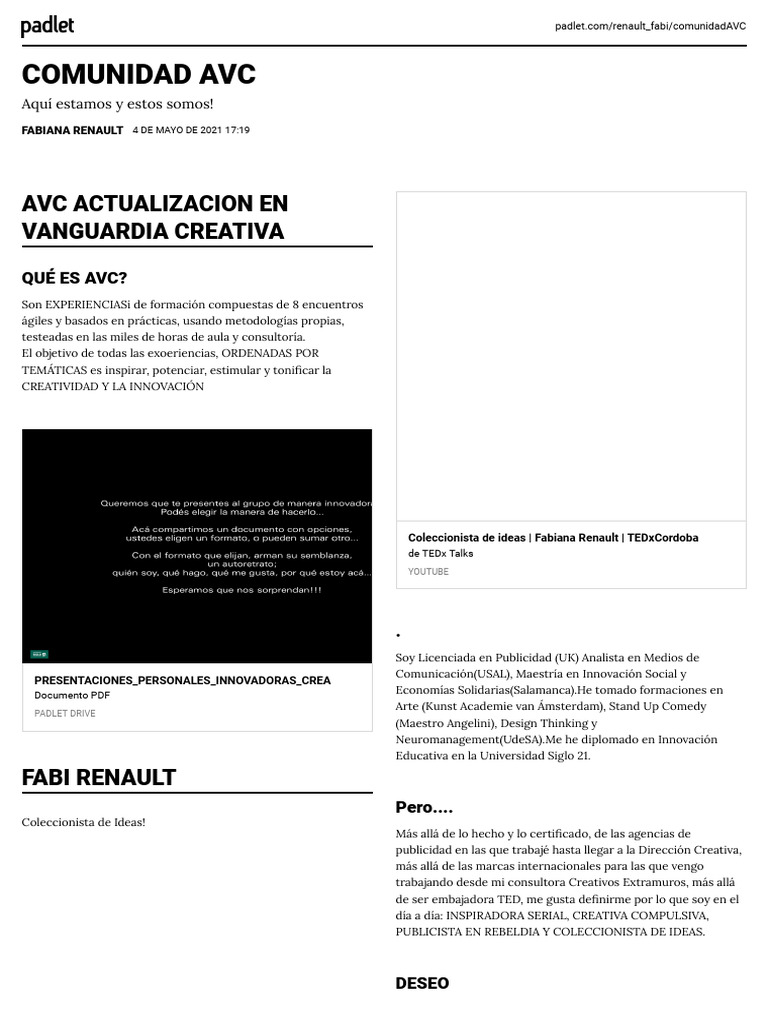 AVC Comunidad | PDF