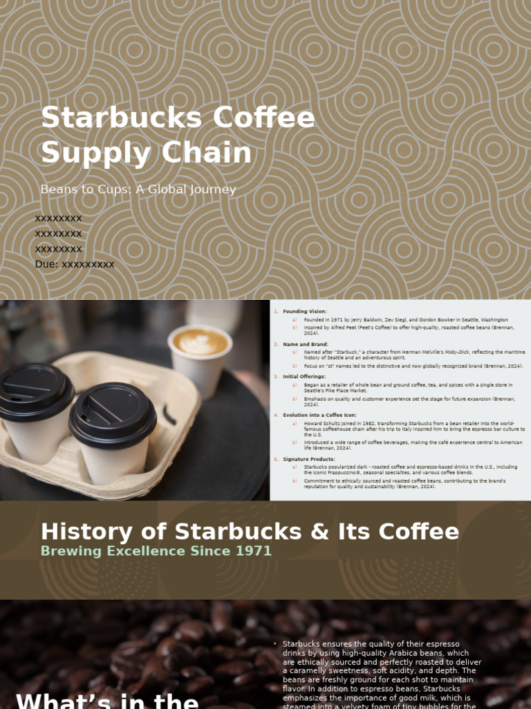 Starbucks Supply Chain | PDF | Starbucks | Business