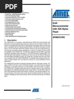 8051 Student Projects | PDF | Microcontroller | Flash Memory
