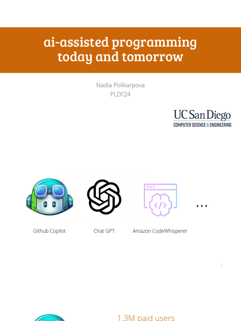 Ai Assistants Pldi | PDF