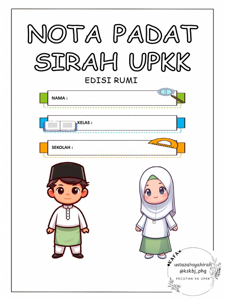 Nota Padat Sirah Upkk Edisi Rumi | PDF