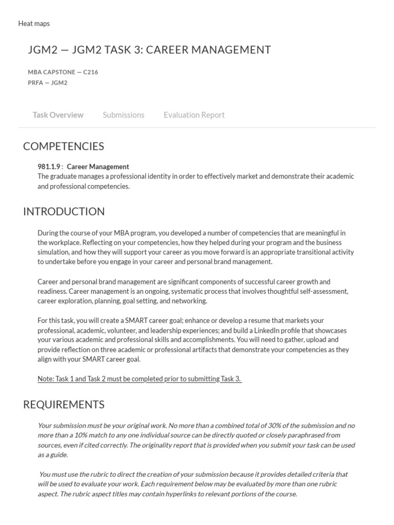 WGU Performance Assessment | PDF