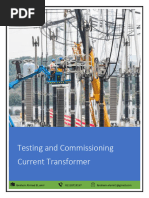 ALCE Cable Type Current Transformers | PDF | Transformer | Components