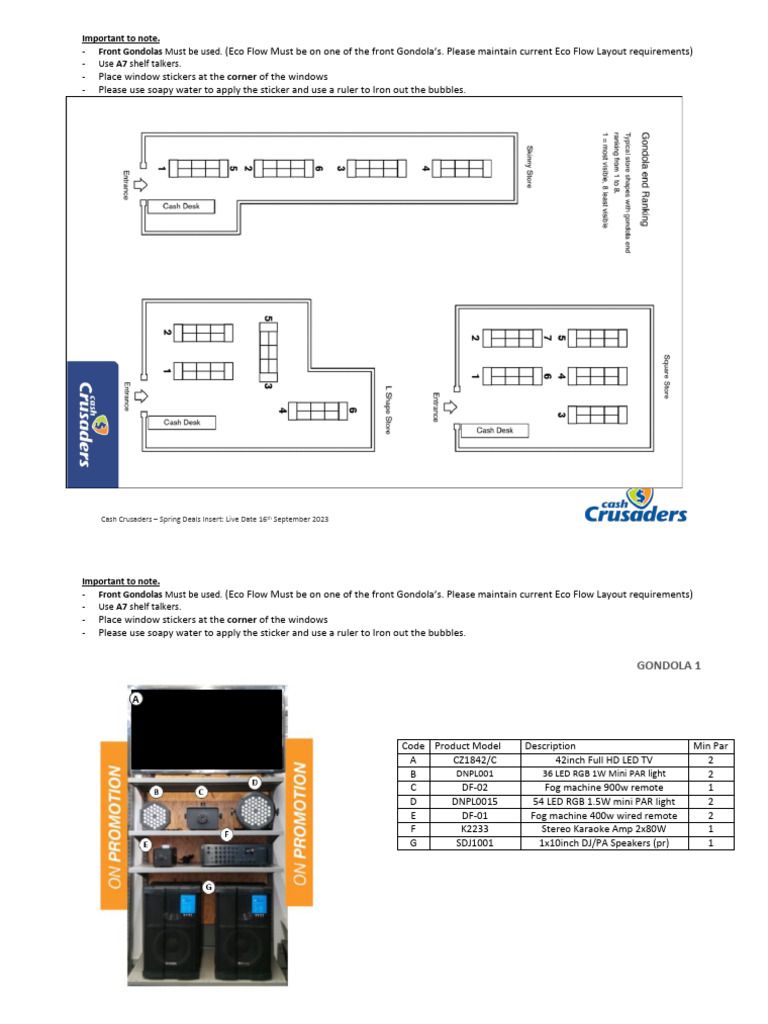 Merchandising Layout September 2023 Insert | PDF