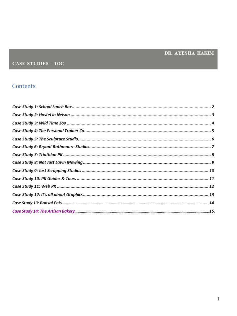 case studies | PDF