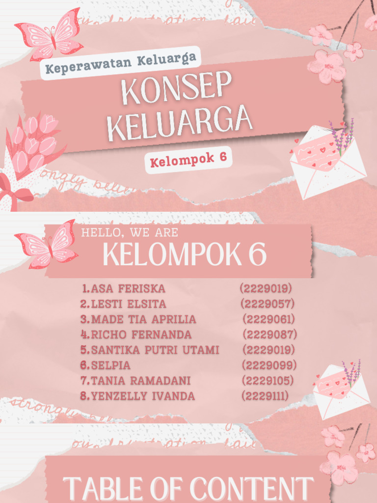 KONSEP KELUARGA KEL 6 | PDF