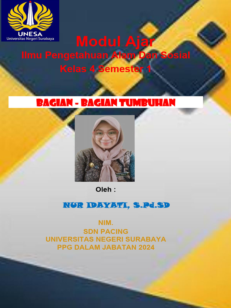 Modul Ajar Ipas Kelas 4 - Nur Idayati, S.PD - SD | PDF