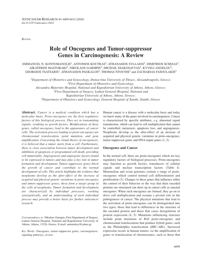 Oncogene 1 Pdf