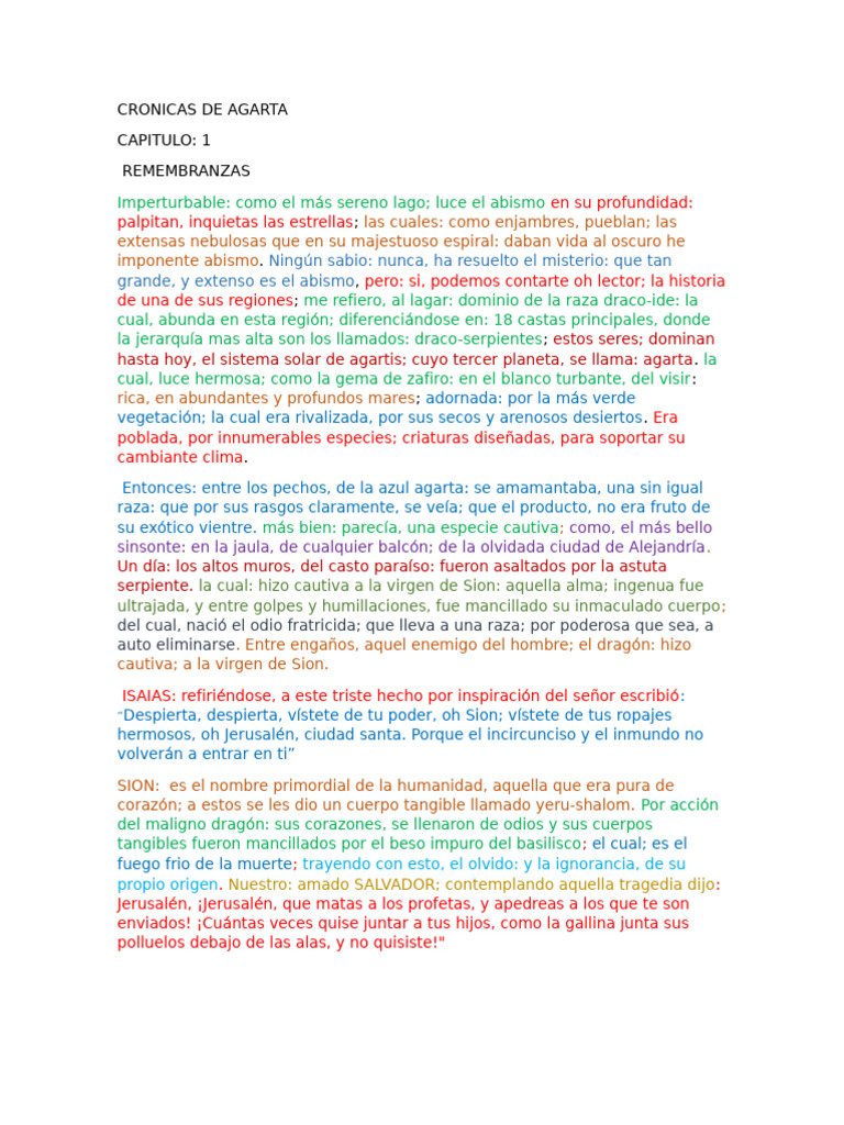 REMEMBRANZA | PDF | Historia | Religión y espiritualidad