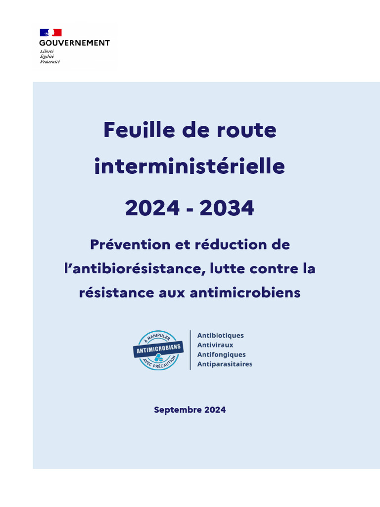 Feuille de Route Interministérielle 2024 - 2034: Prévention Et ...