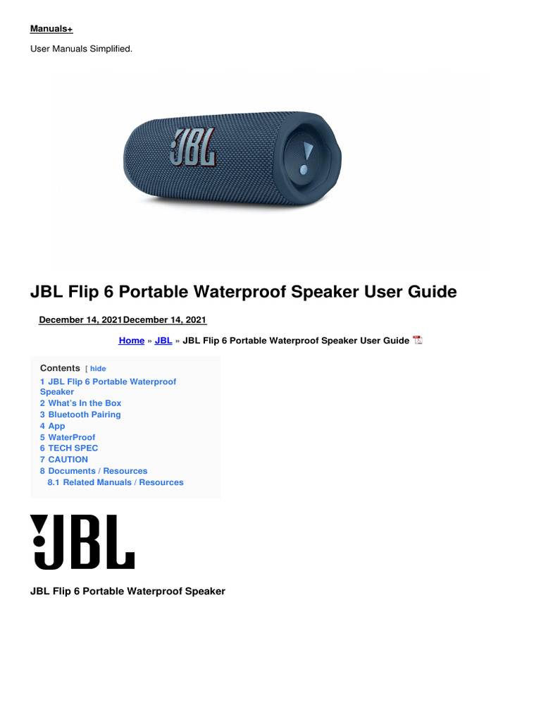 Flip - 6 User Guide | PDF