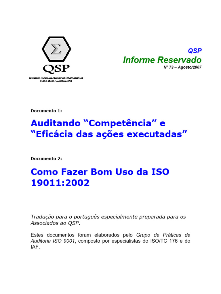 Auditando Competencia | PDF