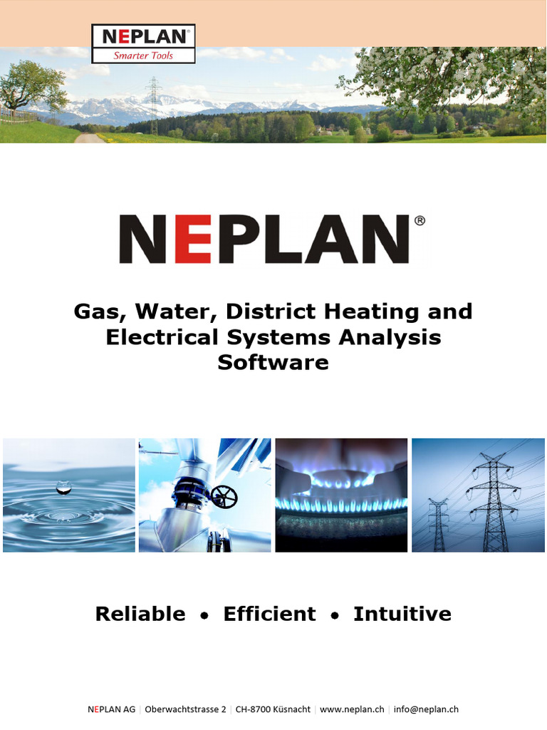 NEPLAN 10 Gas Water HeatingE | PDF | Geographic Information System | Computers