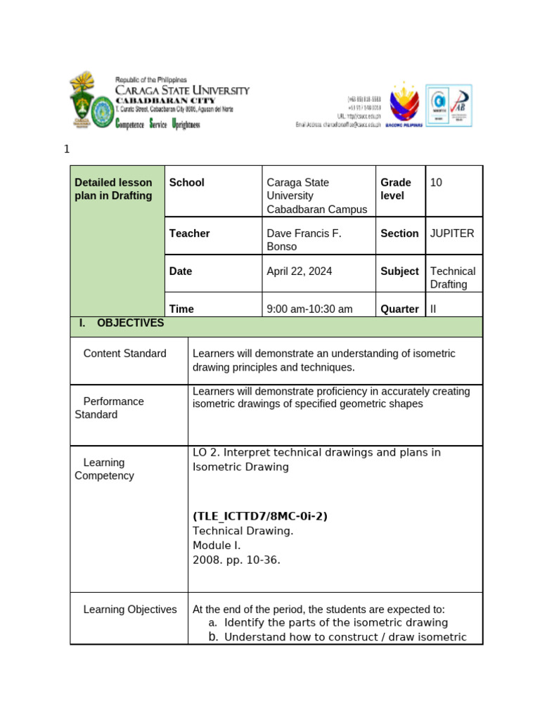 DLP Isometric Drawing Bonso | PDF