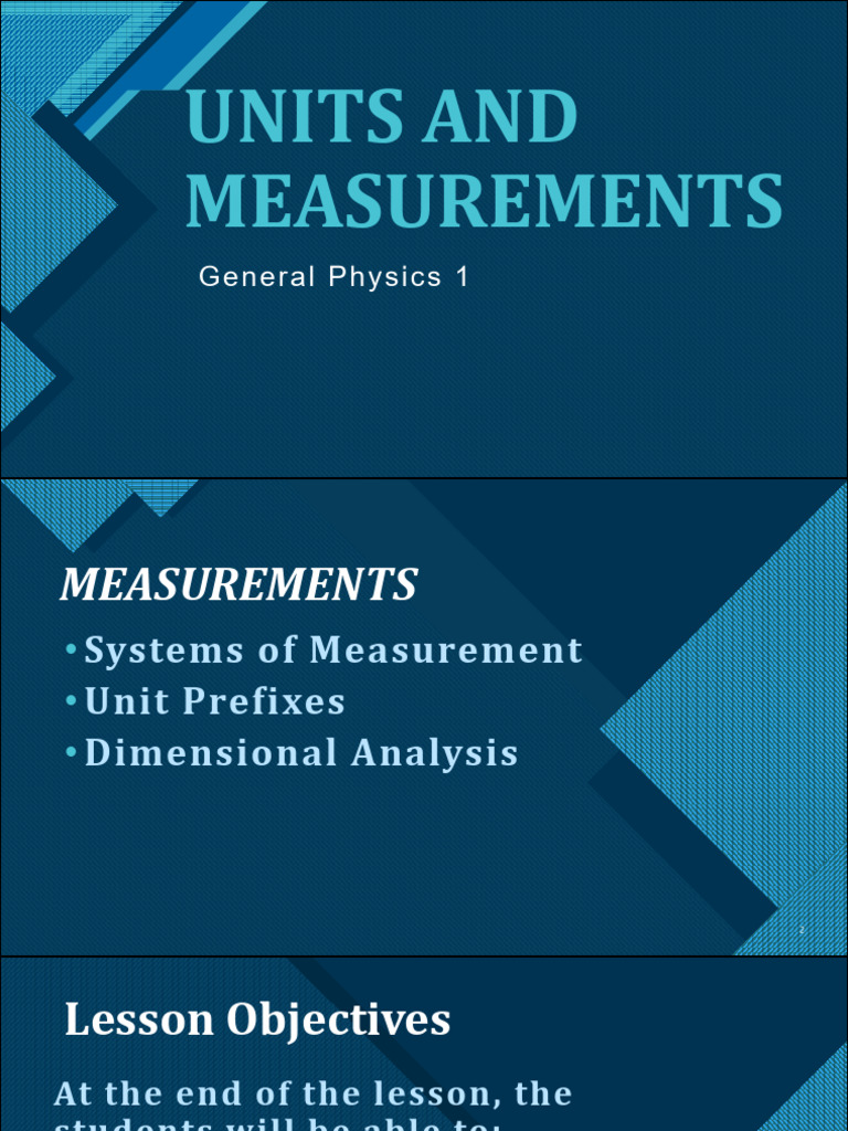 With Annotations Topic 1 Units Measurements Part 12 | PDF